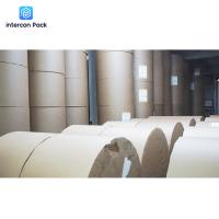 China Intercon Pack Stone Paper Rolls Double Side Coated PE No Bleach for sale