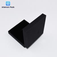 China Clamshell Small Jewelry Packaging Boxes Handmade Tactile Film Finishing for sale