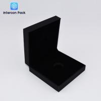 China Clamshell Small Jewelry Packaging Boxes Handmade Tactile Film Finishing for sale