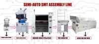 China Economy Semi Auto SMT Line Equipment PCB Production Line 18000 - 30000 CPH for sale