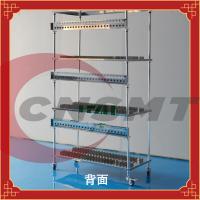 China 400mm SMT Line Equipment Stainless steel Stencil Cart 6 Layers for sale