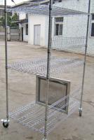 China SMT Stencil Turnover PCB Storage Trolley Stainless steel 400mm for sale