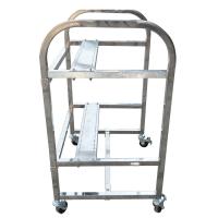 China YAMAHA YV100 Pneumatic Feeder Trolley Stainless Steel Feeder Cart for sale