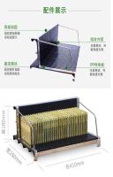 China PCB Board Hanging Stainless Steel ESD PCB Storage Rack 12 Hanging ODM OEM for sale