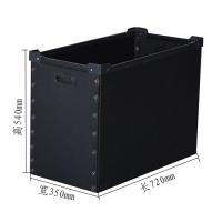 China ODM PCB Waste Turnover Esd Container Box black For pick and place machine for sale