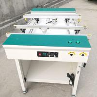 China 600MM Dual Track Linking PCB Belt Conveyor inspection testing 220V 50Hz for sale