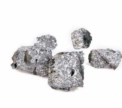 China Micro Carbon Ferrochromium 52-60.0% Cr As Metallurgical Material for sale