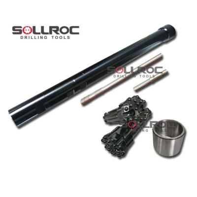 China RC / Reverse Circulation Drill Hammer With Black Color For Complicated Gravel Formation for sale