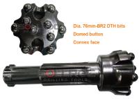 China 2 Inch DTH Drilling Tools Br2 DTH Mining Drill Head Erosion Resistant for sale