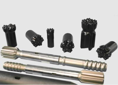 China Full Size Top Hammer Button Bits Carburizing Treatment for Drilling for sale