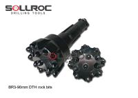 China DTH Hammer Bits Mach44 DTH Bit Rock Drill Bits For Blasting Drilling for sale