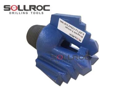 China 89mm stepped 3 wings Drag Drill Bit 3 1/2 inch for drill pipe 76mm for sale