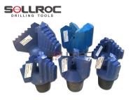China Step Drag Drill Bits Chevron Drag Bits With Tungsten Carbides for sale