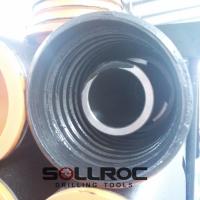 China 114mm Diameter 3m Length Dual Wall RC Drill Pipe with 4'' Metzke Thread for Reverse Circulation Sampling Drilling for sale