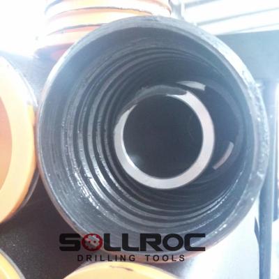 China 114mm Diameter 3m Length Dual Wall RC Drill Pipe with 4'' Metzke Thread for Reverse Circulation Sampling Drilling for sale
