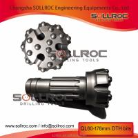 China High Performance DTH Drill Bits and Button Bits in 57mm to 660mm with Carburized Steel and Carbide for sale
