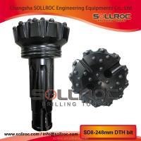 China High Performance DTH Drill Bits and Button Bits in 57mm to 660mm with Carburized Steel and Carbide for sale
