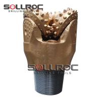 China SOLLROC 8.5 Inch New Material Carburized Steel Tricone Roller Drill Bit for High Performance Well Drilling for sale
