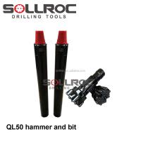 China QL60 DTH Drill Bits 6 Inch Steel Carbide Forging with 152-203mm Diameter for Well Drilling and Ore Mining for sale