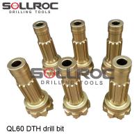China QL60 6 Inch High Wear Resistance DTH Drill Bits with 1 Year Warranty for Water Well Drilling for sale