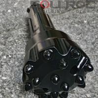 China Shank M40 115mm DTH Drilling Tools Black 4'' DTH Bit For Rock Mining for sale
