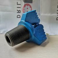 China Durable 6'' 152mm Thread API REG 3 Wings Drag Bits For Soft Rock Drilling for sale