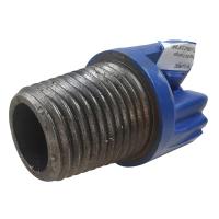 China Forging Processing Blue 3 Wings Step Drag Drill Bit For Soft And Midium Rock for sale