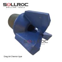 China Black Alloy Steel Chevron Bit Forged for Consistent Performance and Durability for sale
