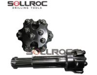 China 165mm Shank M60 Carbide Black DTH Hammer Bits For Construction Works for sale