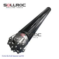 China Full Size Water Well Drilling Hammer Black Color With Shank SD Series for sale