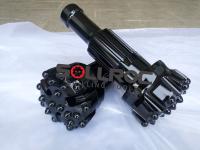China 90mm 3 1/2'' Alloy Steel Convex Face DTH Button Bits for sale