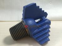 China Soft Formation Soil Drilling Blue 305mm Diameter 3 Wings/Blades Drag Bit for sale