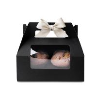 China Cardboard CMYK Custom Food Packaging Boxes Birthday Wedding Cake for sale
