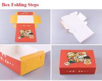 China Instant Fried Chicken Length 21mm Custom Food Packaging Boxes for sale