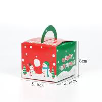 China Christmas Cake Varnishing Custom Food Packaging Boxes With Window for sale