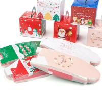 China OEM Custom Eco Friendly Paper Boxes with Window and Handle for Cake Packaging for sale