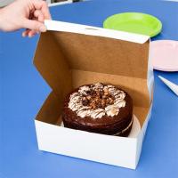 China OEM Custom Eco Friendly Paper Boxes with Window and Handle for Cake Packaging for sale