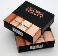 China 350gsm Card Paper Cosmetic Packaging Boxes With Soft Touch Film for sale