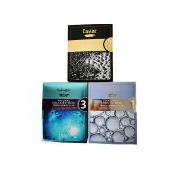 China Custom Rectangle OEM 4C PMS Cosmetic Packaging Boxes Full Color 350gsm White Card for sale