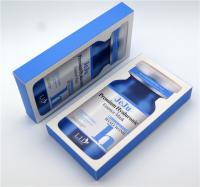 China Essence Mask 300gsm Silver Board Printed Cosmetic Boxes Logo Printed for sale