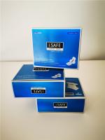 China OEM CMYK Printing Cosmetic Packaging Boxes 350gsm Silver Card for sale