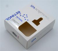 China Custom Logo Lotion Essence Cosmetic Packaging Boxes with Inserts 200gsm Cardboard for sale