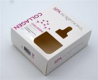 China Custom Logo Lotion Essence Cosmetic Packaging Boxes with Inserts 200gsm Cardboard for sale