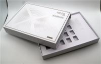 China Personalized Black White Cosmetic Drawer Gift Boxes With EVA Tray for sale