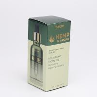 China CMYK 350gsm Silver Card Perfume Bottle Packaging Logo Printed Boxes for sale