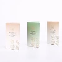 China Folding C1S Art Paper Cosmetic Paper Boxes Cardboard Cosmetic Packaging for sale