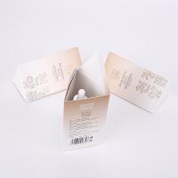 China Folding C1S Art Paper Cosmetic Paper Boxes Cardboard Cosmetic Packaging for sale