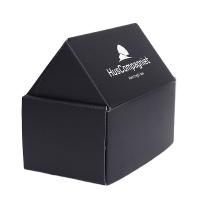 China Folding Tab Lock Gable Corrugated Paper Packaging Box UV Coating Custom Size 1000pcs MOQ for sale