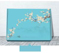 China Custom Ecommerce Logo C2S C1S Corrugated Shoe Box Popular Design for sale