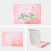 China CCNB Artpaper C1S Corrugated Paper Packaging Box Collapsible Rigid for sale